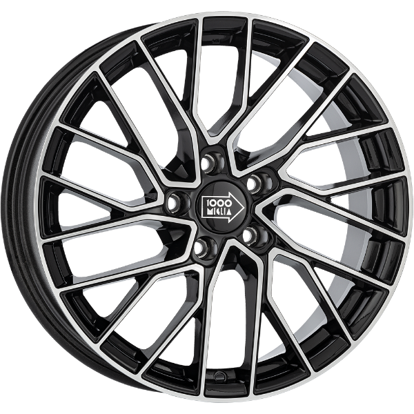 Felgi aluminiowe Mille Miglia MM1024 Black Polished » Oponeo